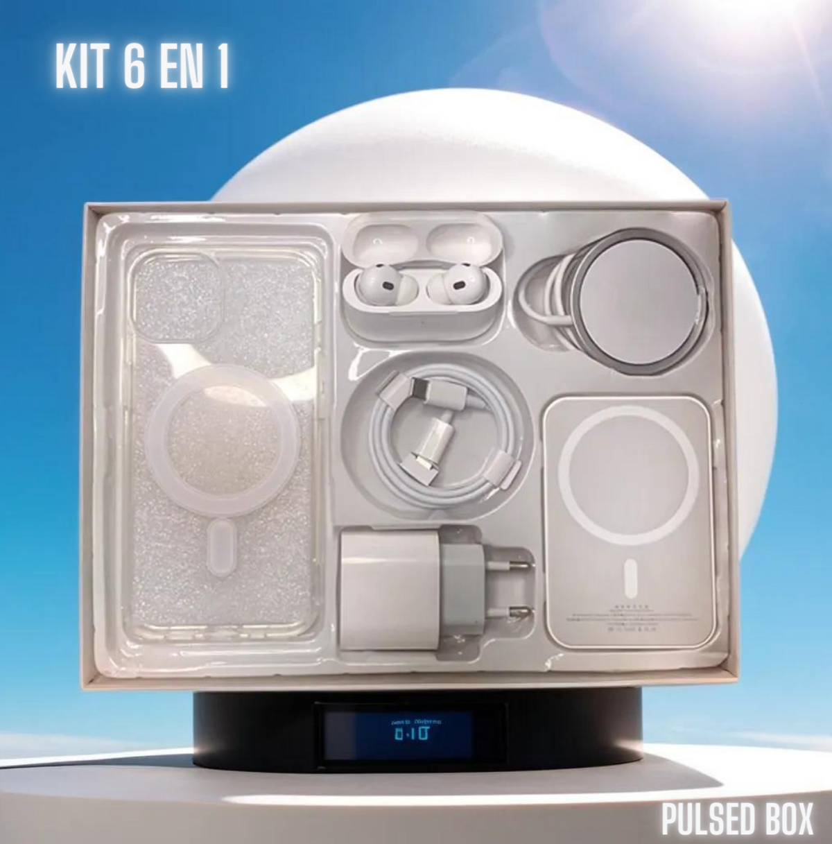 PulsedBox 6 en 1 : Batterie MagSafe, AirPods 2, et plus en offre spéciale