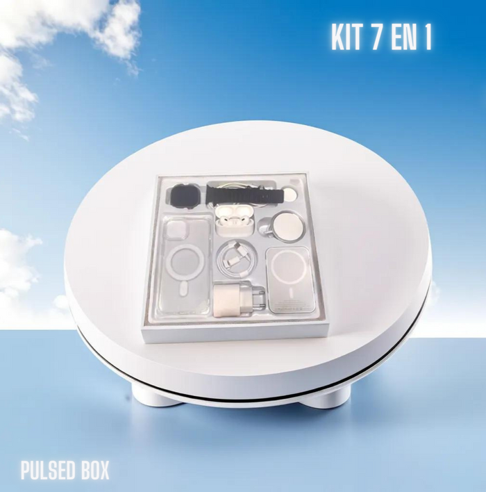 Pulsed Box Max 7 en 1 : Batterie MagSafe, AirPods 2, Montre Ultra Max ...